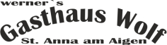 Gasthaus Werner Wolf - Kontakt